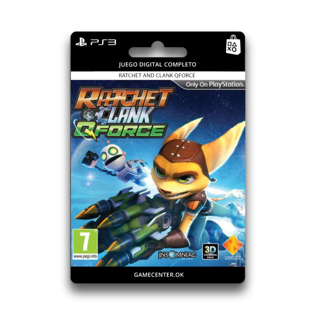 RATCHET AND CLANK QFORCE - PS3 DIGITAL