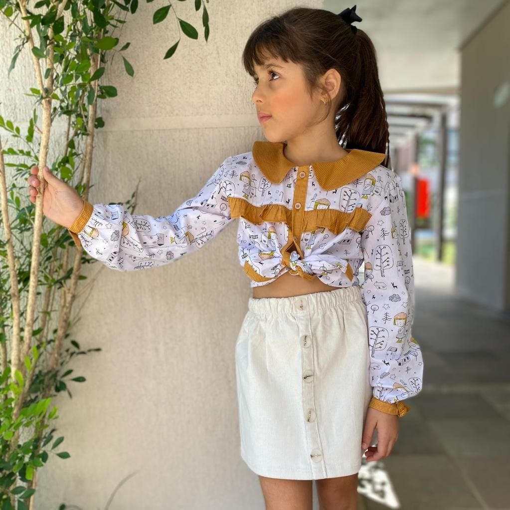 SAIA INFANTIL / SAIA PARA MENINAS / MINI SAIA INFANTIL