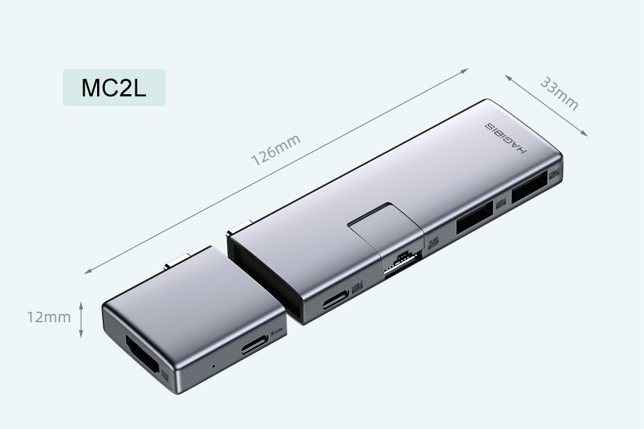 Docking Station USB C Modular Magnético Hagibis