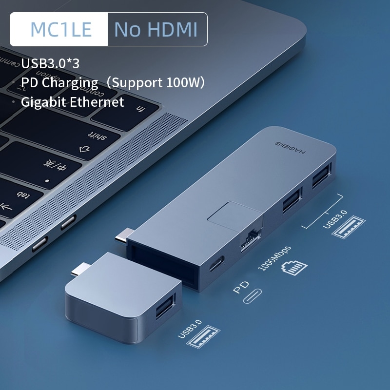 Hub USB-C magnético - Comprar em Hagibis