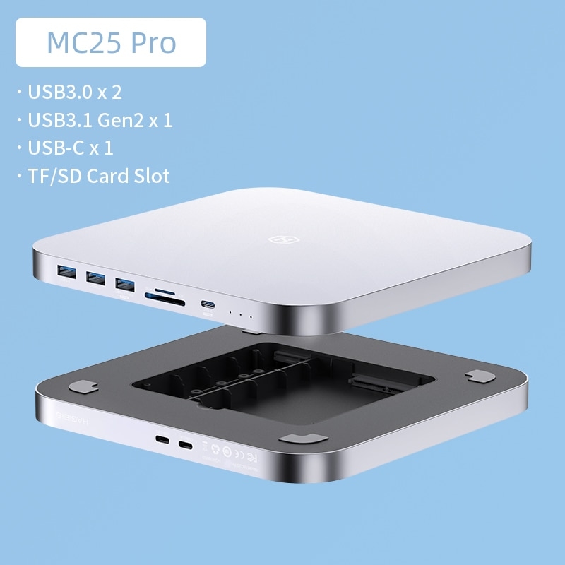 Hub USB C para Mac mini Hagibis