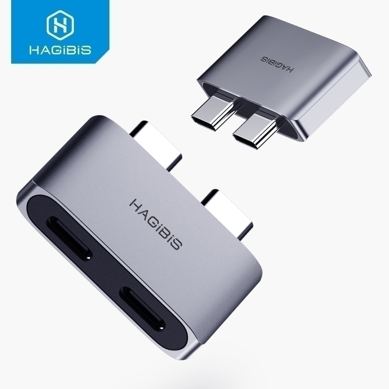 Adaptador USB-C dual port