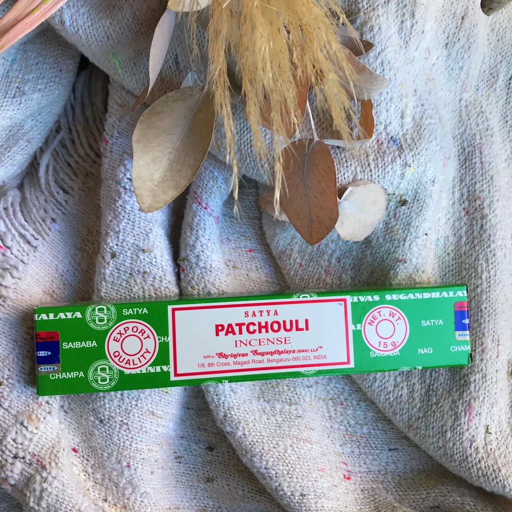 Sahumerios Satya Patchouli - Malaquita Espiritual
