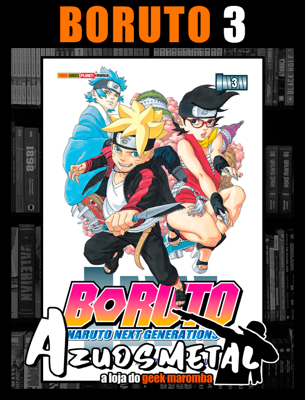 Boruto Naruto Next Generations Vol 3 [mangá Panini]