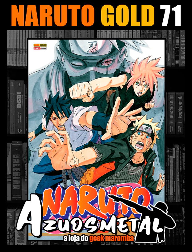Naruto Gold - Vol. 71 [Mangá: Panini] - Azuosmetal
