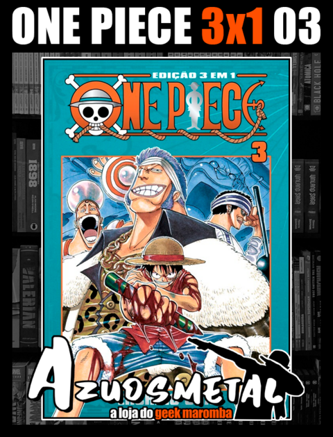 One Piece (3 em 1) - Vol. 5 [Mangá: Panini]