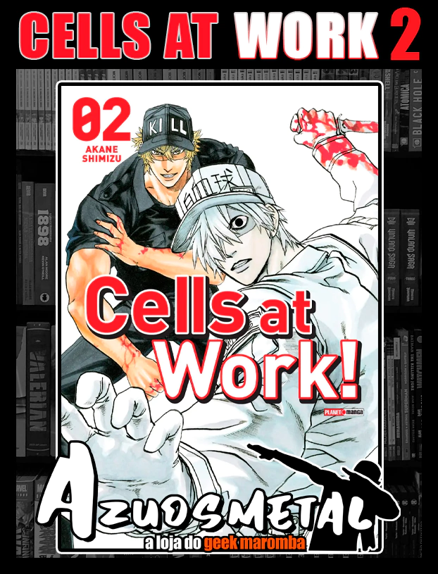 Cells at Work - Vol. 2 [Mangá: Panini] - Azuosmetal