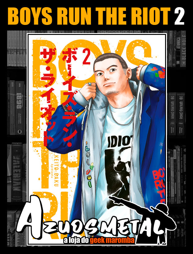 Boys Run the Riot - Vol. 2 [Mangá: JBC] - Azuosmetal