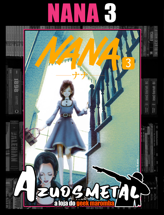Nana - Vol. 3 [Reimpressão] [Mangá: JBC] - Azuosmetal