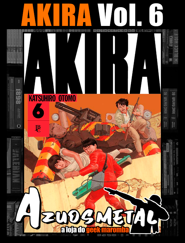 Akira - Vol. 6 [Mangá: JBC] - Comprar em Azuosmetal