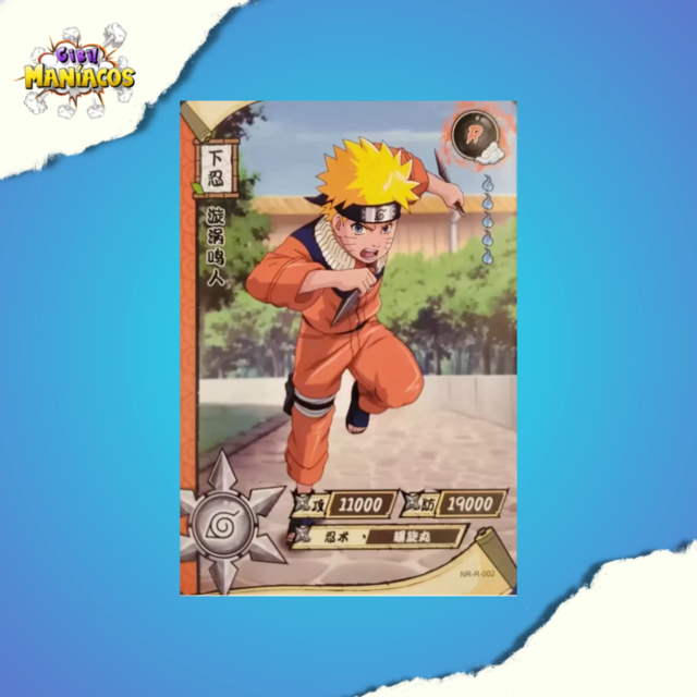 Card Kayou Naruto - R - Naruto NR-R-002 - Gibi Maniacos