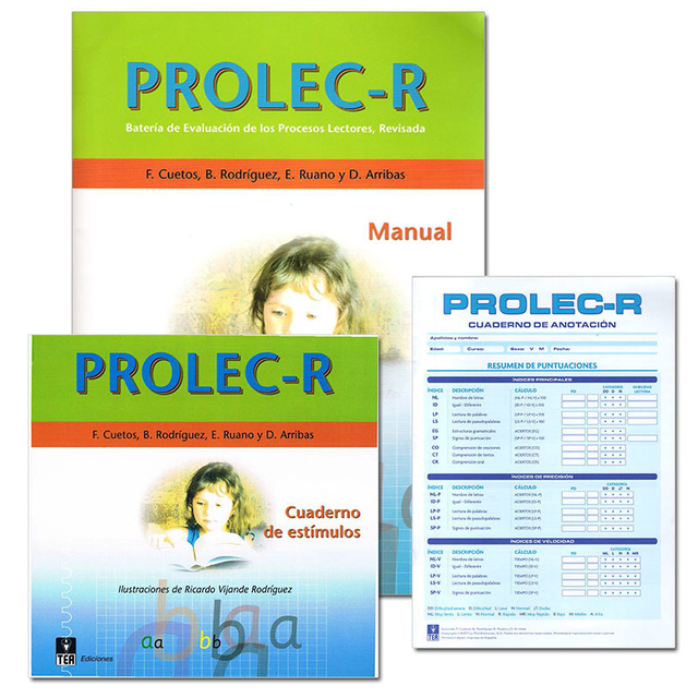 PROLEC R. Batería de Evaluación de los Procesos Lectores - Revisada