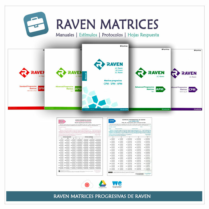 Raven, Matrices Progresivas - Psicología Digital Test