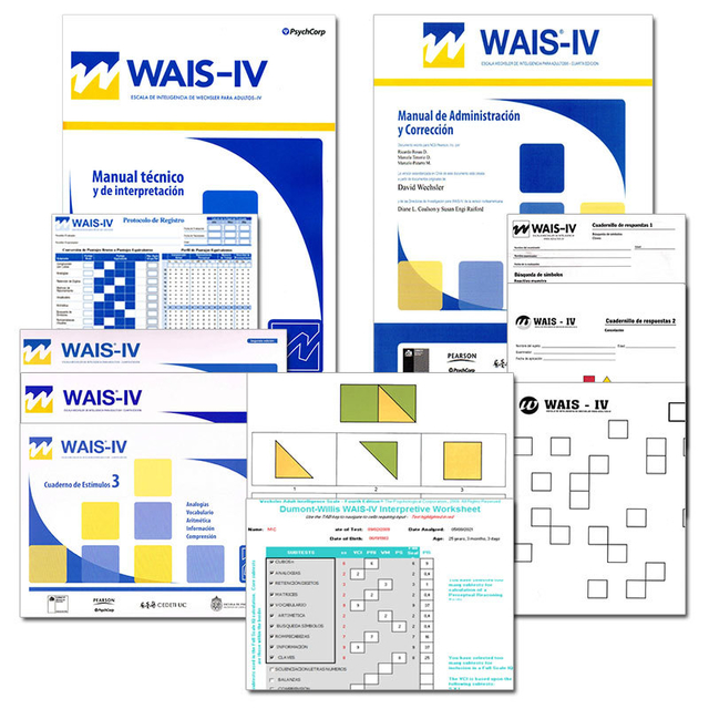 WAIS IV Escala de Inteligencia Adultos