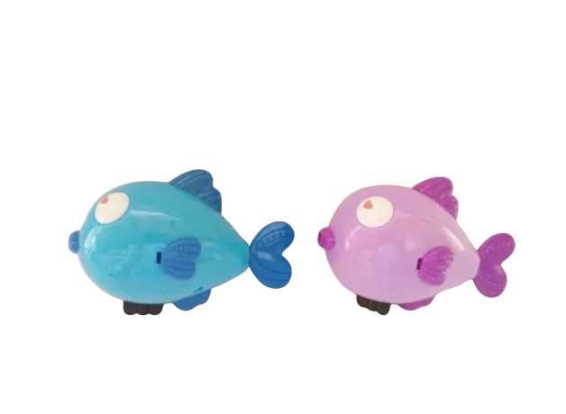 Pecesitos Animalitos A Cuerda Para Baño O Pile Bebe