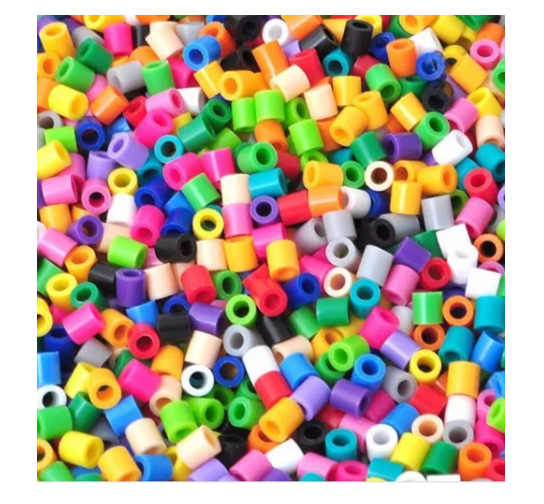 Base P/hama Beads Planchitos Grandes De 15cm+papel+pinza