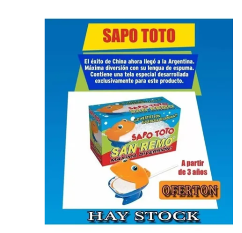 Burbujero Lanza Espuma Juego Para El Baño Sapo Toto Act. Sen