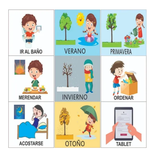 Pictograma Rutina Diaria Tea Tgd Terapias Educativo