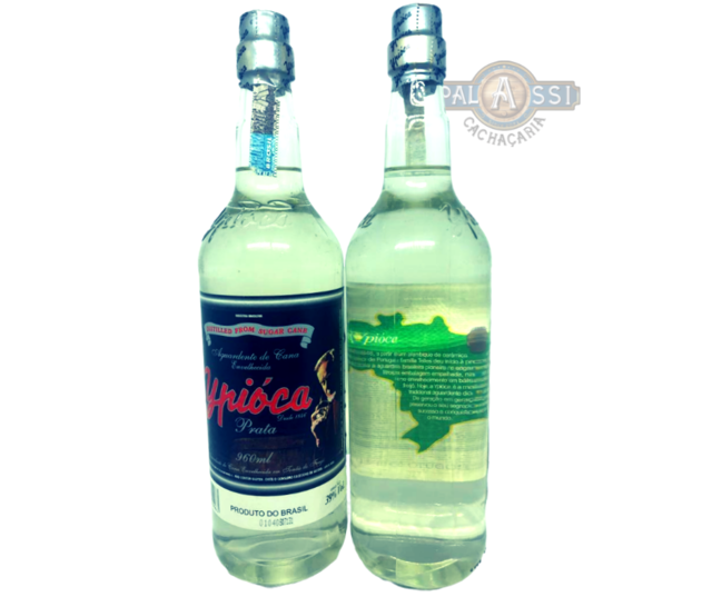 CACHAÇA YPIÓCA CRYSTAL PRATA 960ML (MAPA)