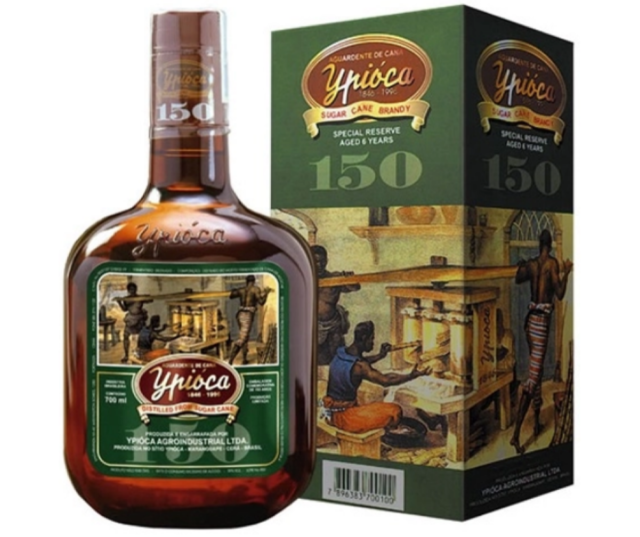 CACHAÇA YPIÓCA 150 GARRAFA ANTIGA
