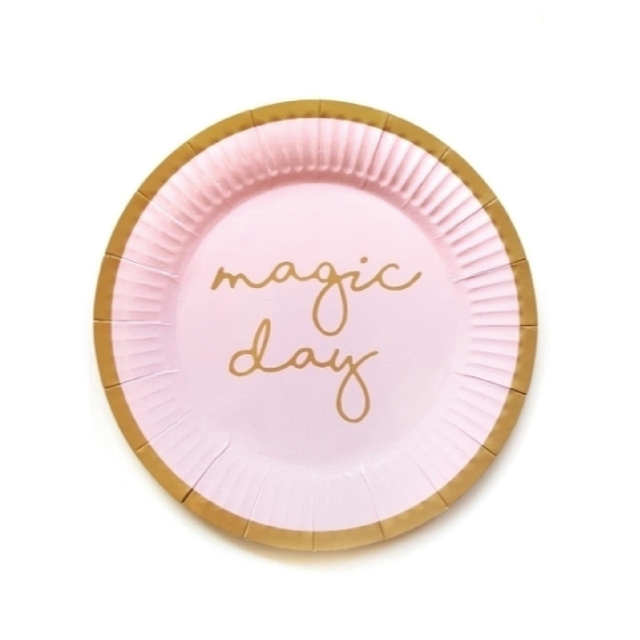 Plato Magic Day Rosa x 10