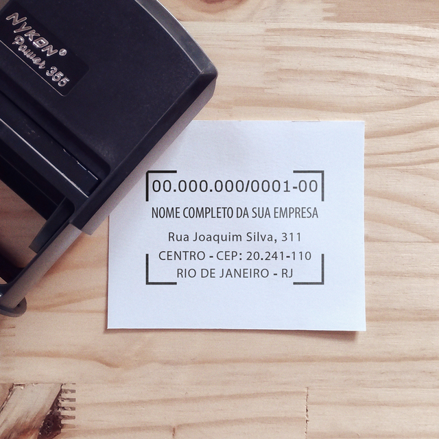 Carimbo para Empresa