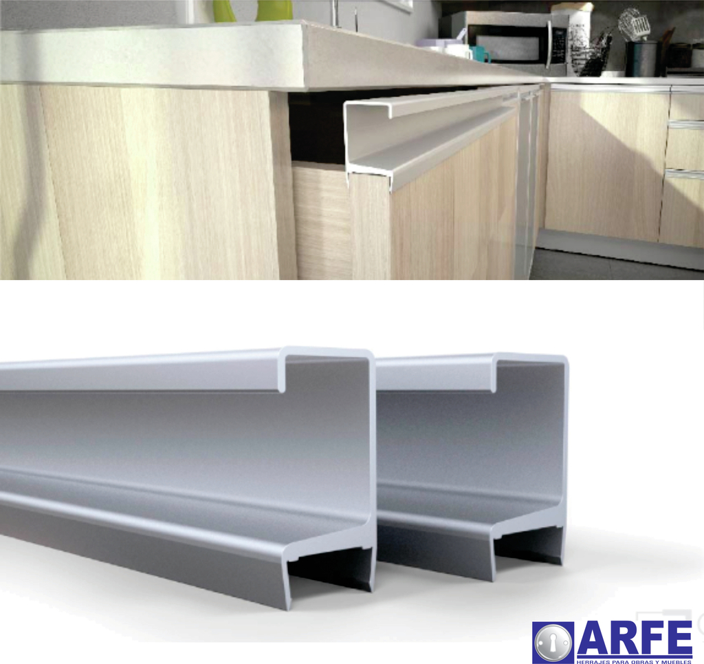 manija perfil C para muebles