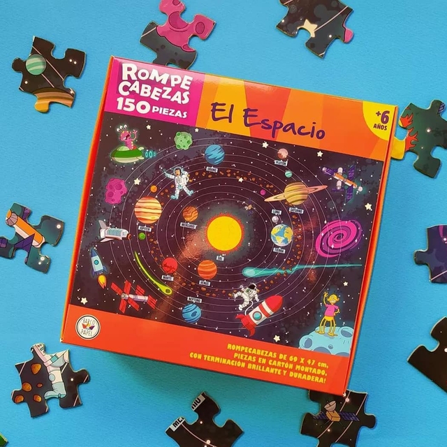 Rompecabezas del Espacio - Comprar en Plaza de Papel