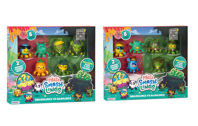 Smashlings SL2065 Caja Pack x8u Piñata Roblox