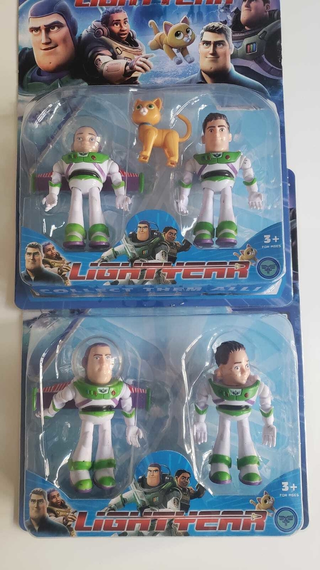 Buzz Lightyear Muñeco Blister x2 personajes - All4Toys