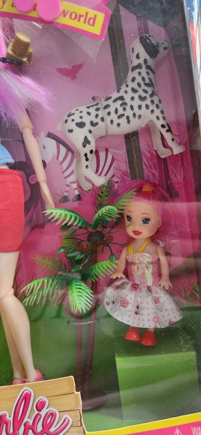 Muñeca Barbie HB 27 - Visita Animales - All4Toys