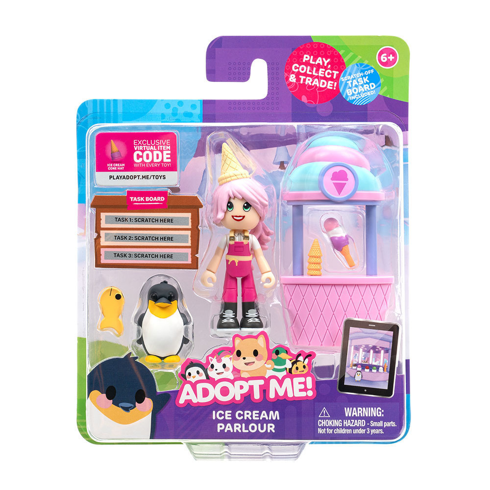 Adopt Me 0014 Roblox - Friends Pack de 2 Figuras Heladeria Hospital Roblox