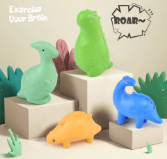 Cubo Magico Forma Dino - T Rex - Comprar en All4Toys