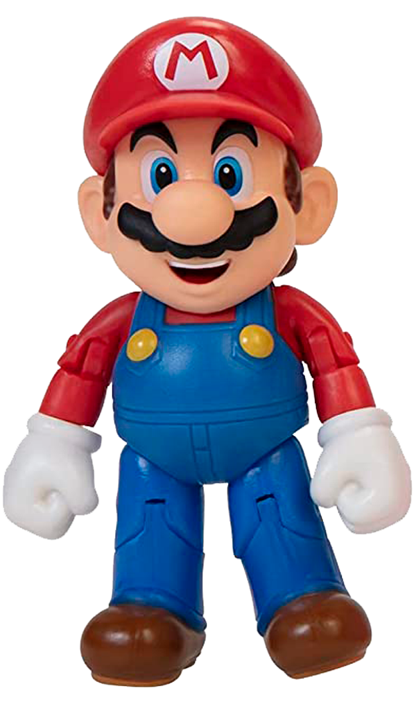 Mario Bros 40501 - Figura Articulada 11cm - Pack x3 Figuras
