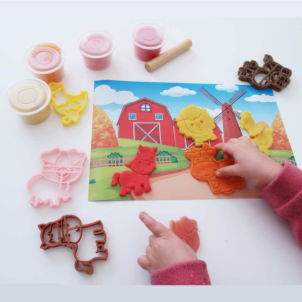 COMBO: Kit Masas Granja + Galletitas Navidad - KITAMASA