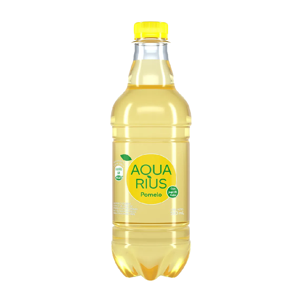AQUARIUS POMELO 500ML - COMBOX | Tu Supermercado Online