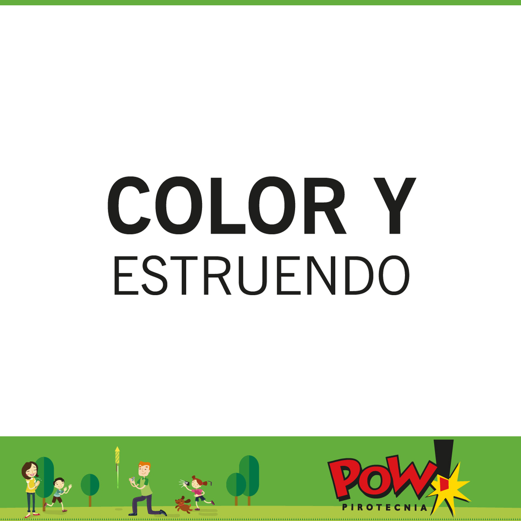 Mortero Color y Estruendo - Kit 6 bbas. 1.5"