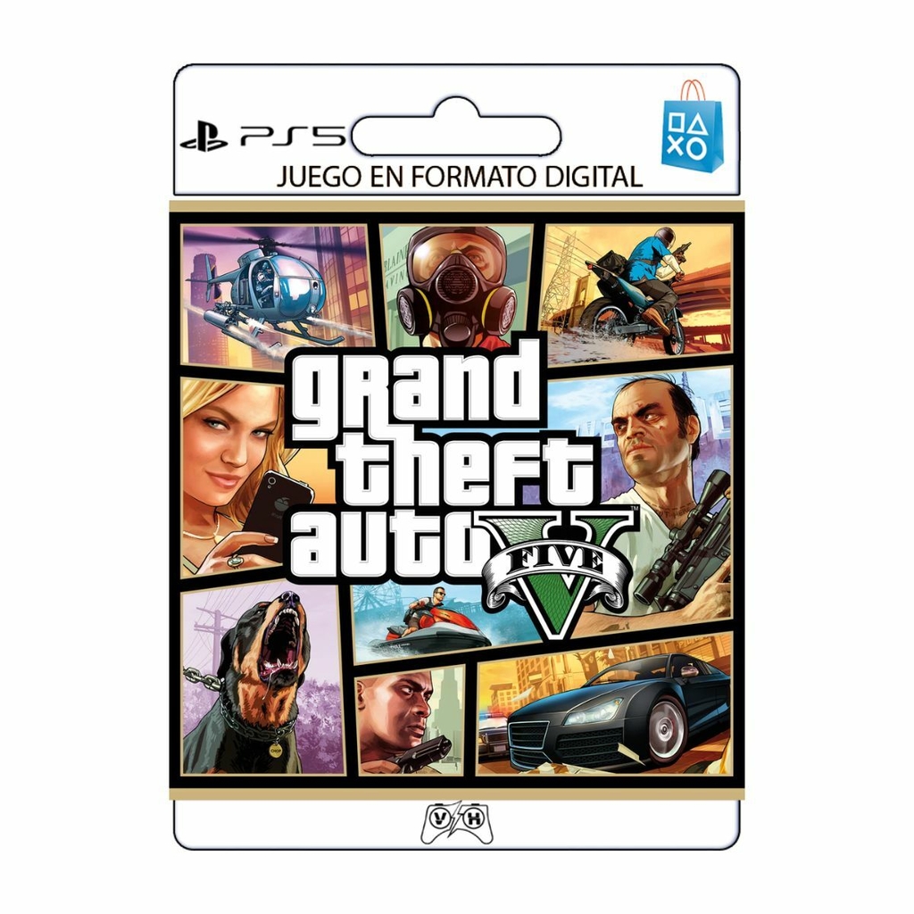 GTA V - Digital PS5 - Comprar en Virtual House