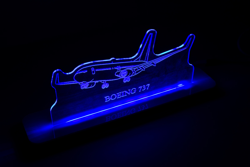 Luminária Led Boeing 737