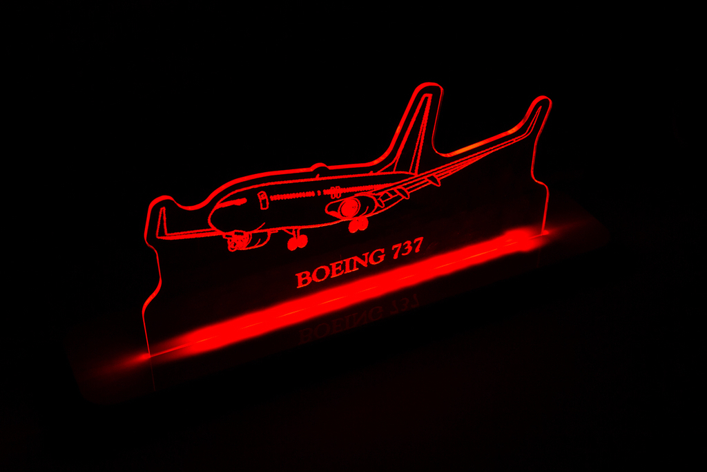 Luminária Led Boeing 737