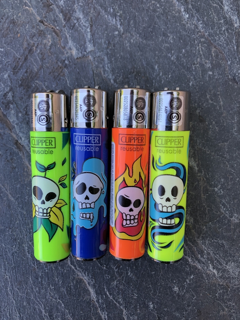 Clipper Encendedor Recargable Coleccionable x Unidad