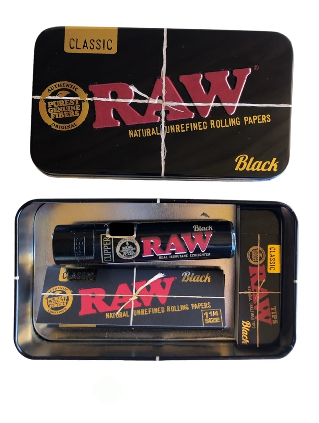 Combo lata RAW BLACK - Comprar en GABBA GROW