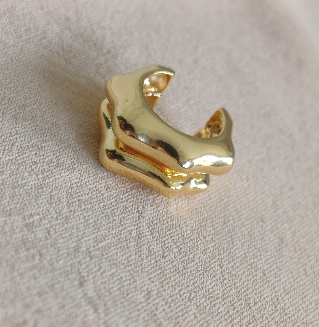 Piercing fake em formato ondas - Formidável Joias Piercing fake em formato ondas - Formidável Joias