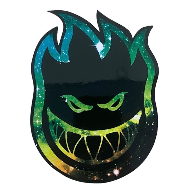 Adesivo Spitfire Big Head Galaxy - SKATE 1 SKATE SHOP