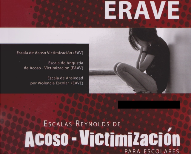 ERAVE Escalas Reynolds de Acoso-Victimización para Escolares - Bullying ...