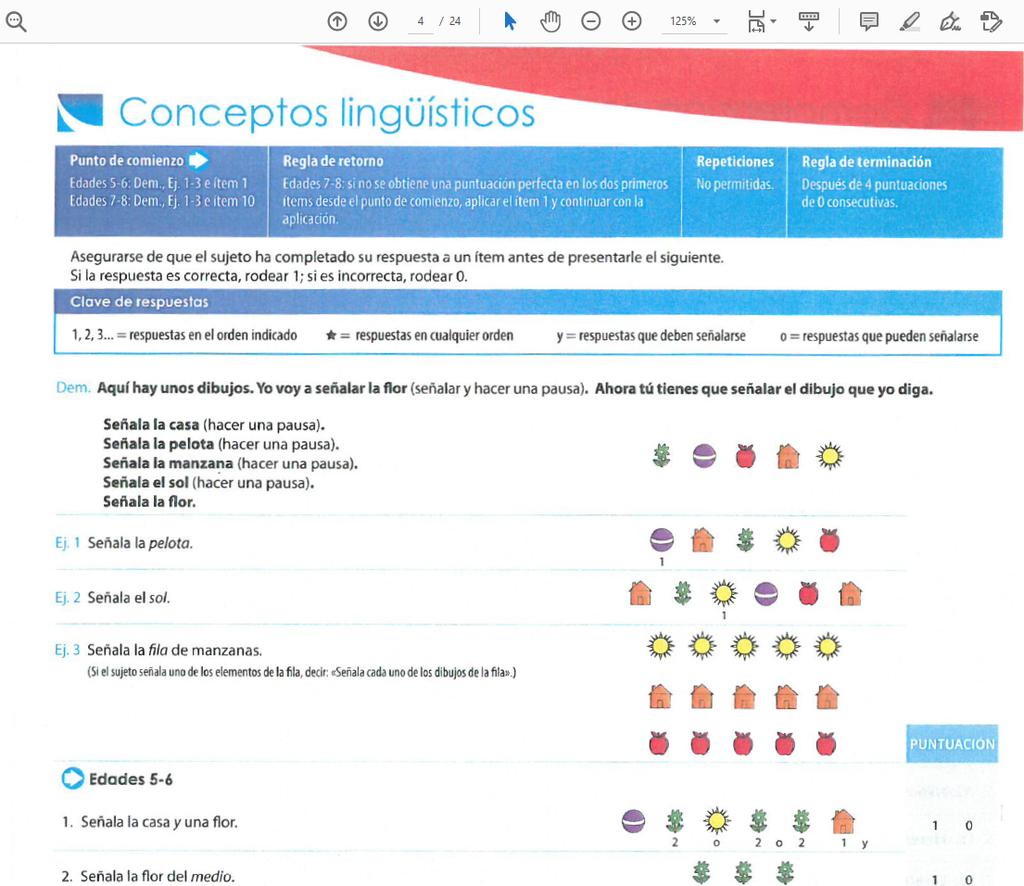Celf 5 Evaluación Clínica De Los Fundamentos Del Lenguaje