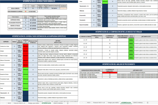 Wais Iv Corrección con Software con Interpretación