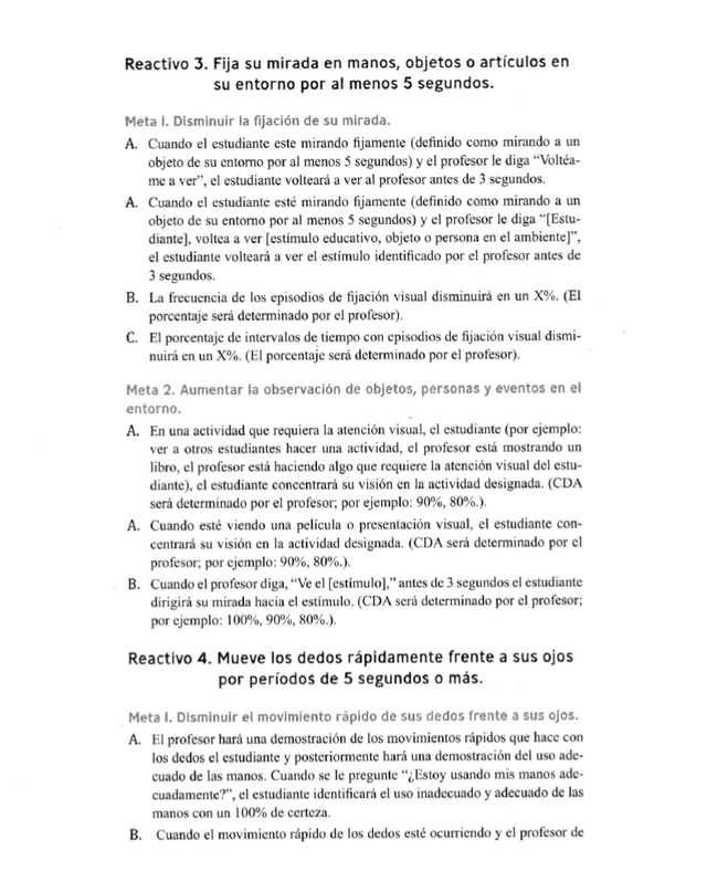 GARS 3 S Escala de Evaluación de Autismo Gilliam 3* Edición