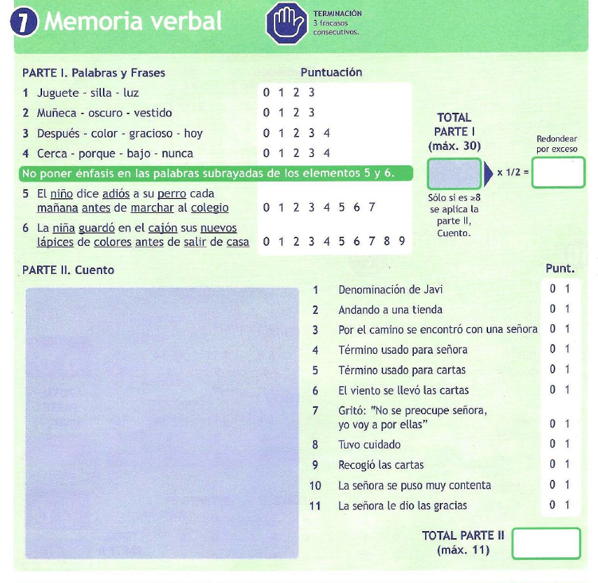 MSCA ESCALA DE MCCARTHY DE APTITUDES Y PSICOMOTRICIDAD