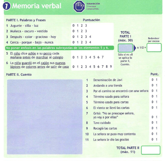 MSCA ESCALA DE MCCARTHY DE APTITUDES Y PSICOMOTRICIDAD